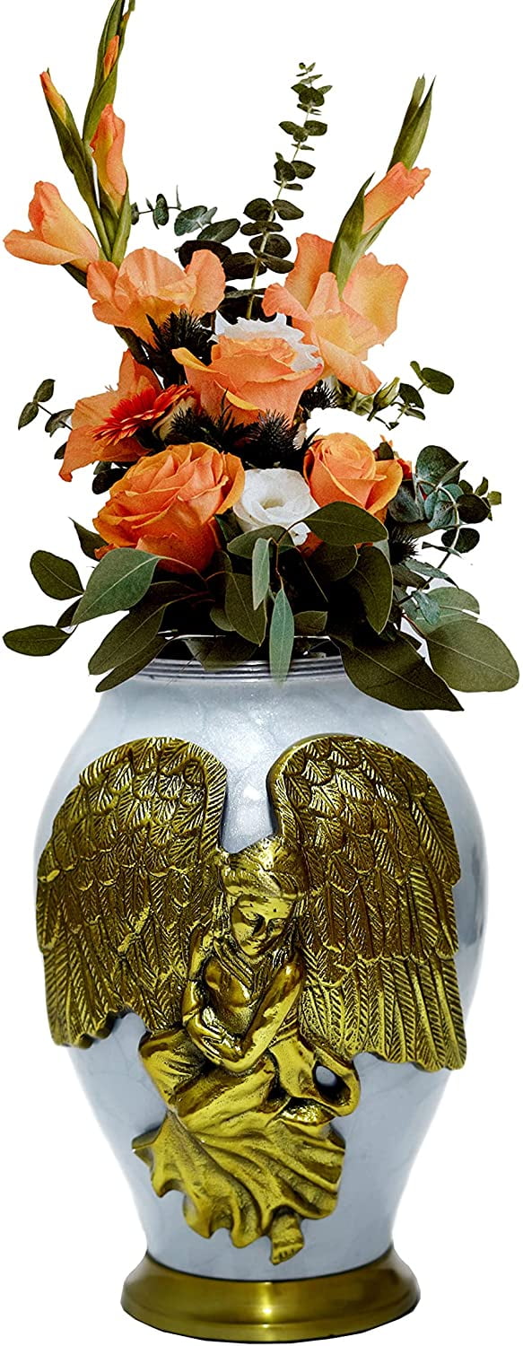 RUZIOON Fairy for Human Ashes Urns - Adult Funeral Cremation Urn ...