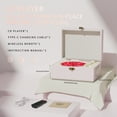 Yintiny Rechargeable Vintage CD Player with Speakers; Bluetooth ...