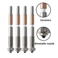 Ceramic Metal Nozzle For Q2/Q2C 3D Printers With Double Metal Design ...