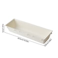 Xhegex Adjustable Drawer Organizer - Stackable Storage Bins for Kitchen ...