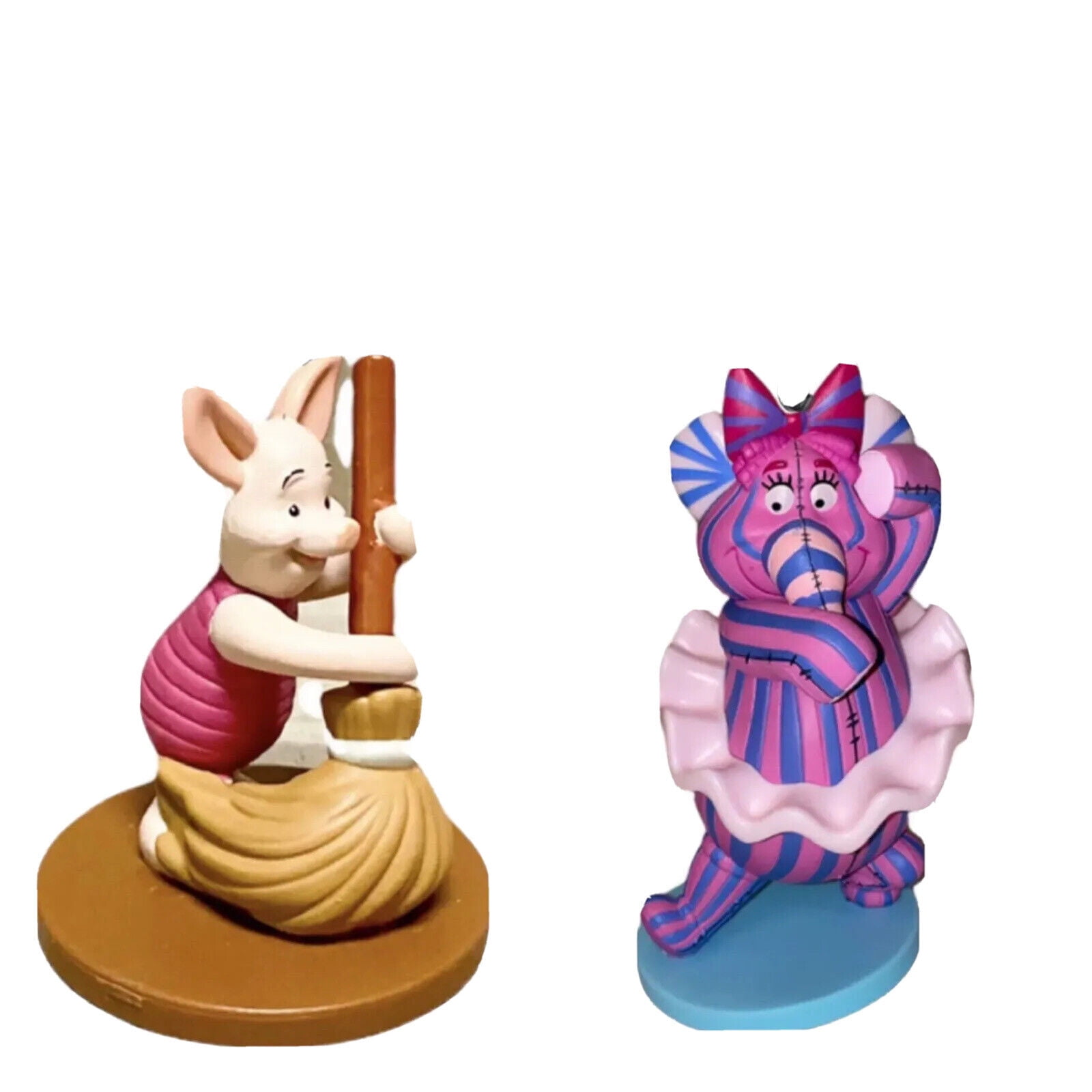 Heffalump Woozle Lumpy & Piglet Pig PVC Cake Topper Figure Figurine 3 ...