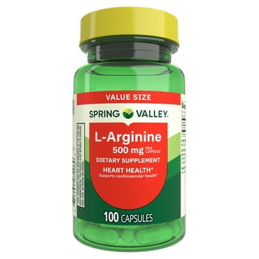 (3 pack) Spring Valley L-Lysine Dietary Supplement Tablets for Tissue ...
