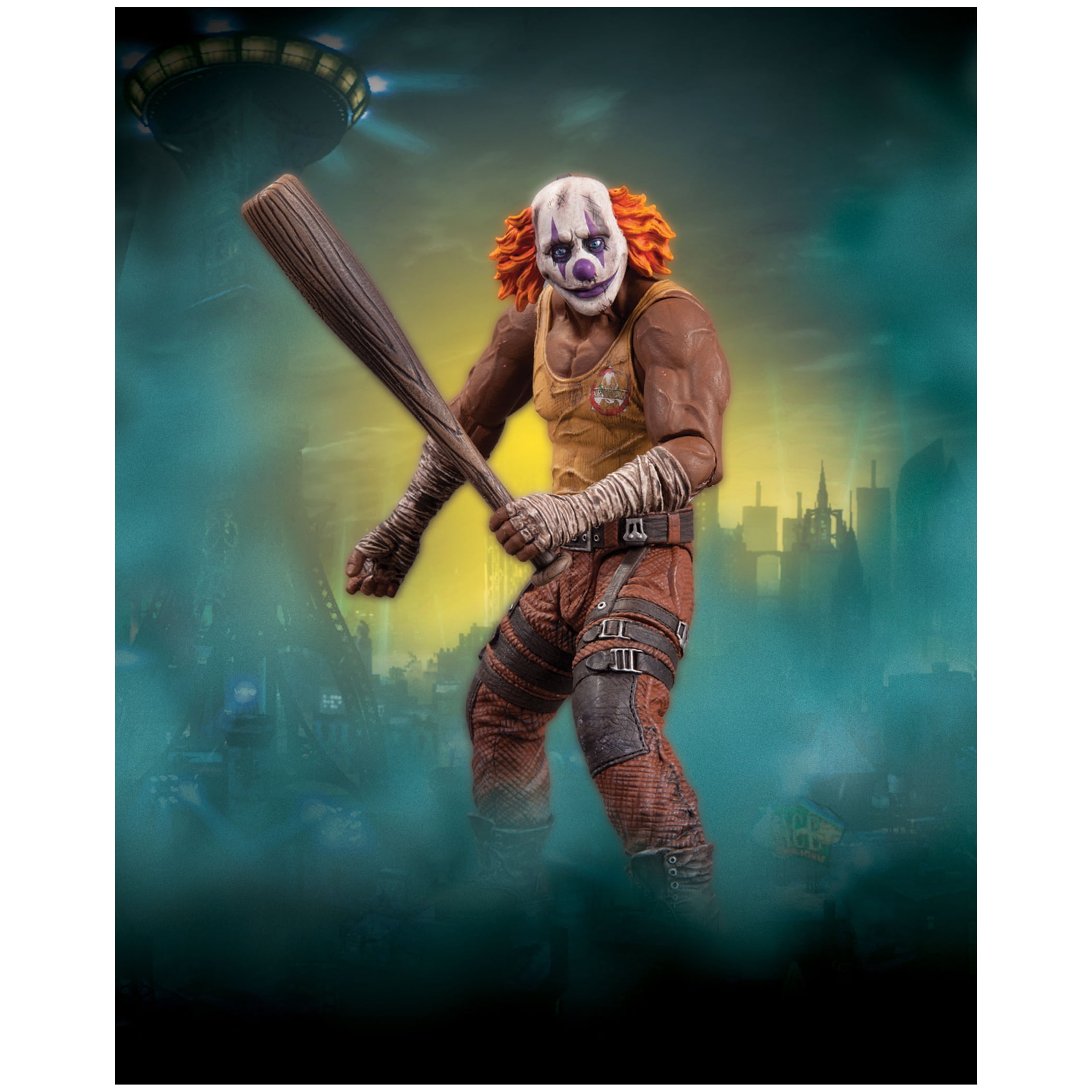 DC Comics Clown Thug (w/bat) Action Figure - Walmart.com