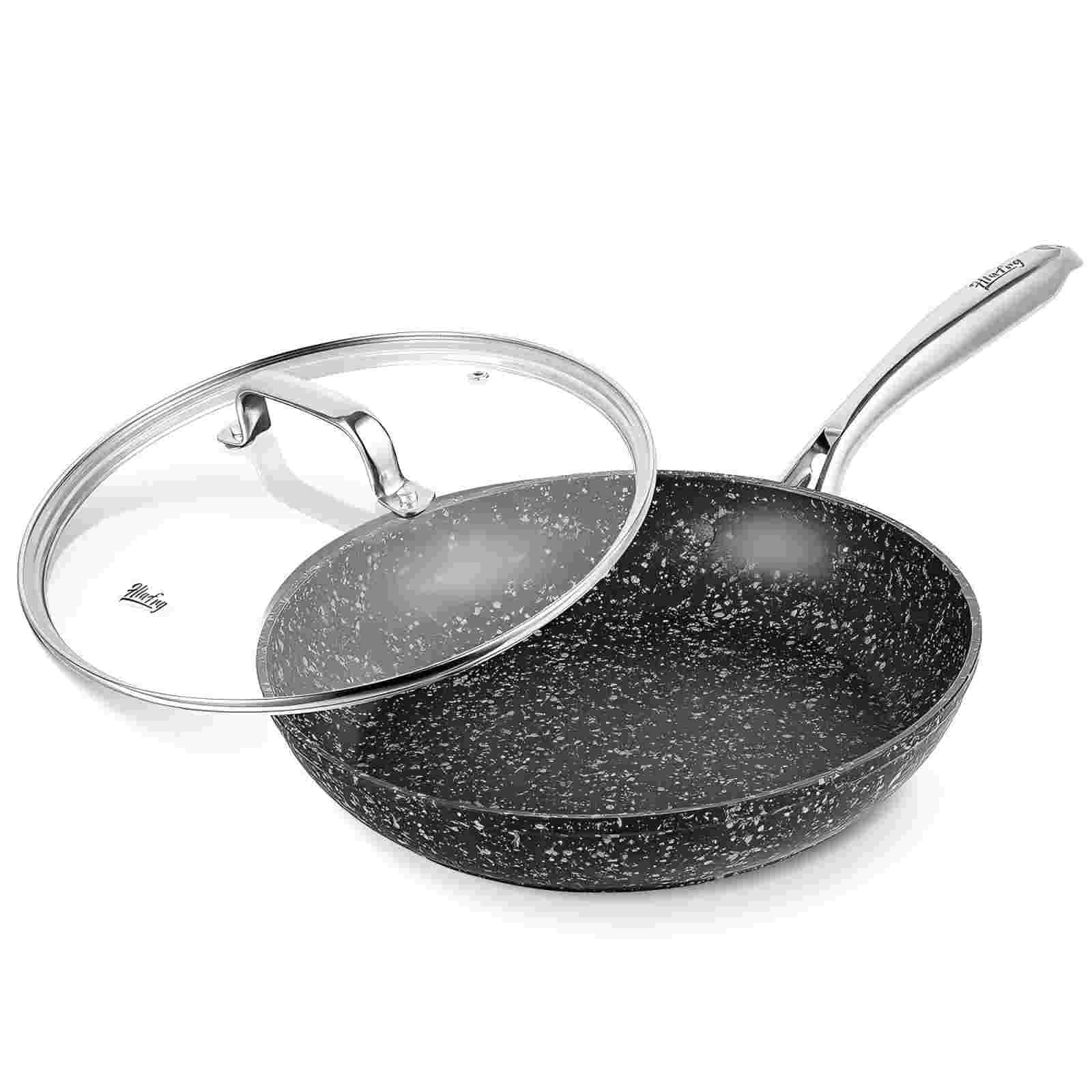 Click here for Hlafrg 10 Inch Frying Pan With Lid  10 Pan Omelet... prices