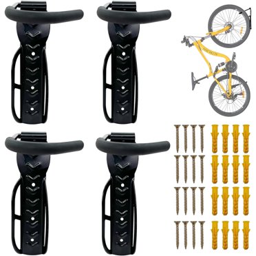 Swivel Mount Bike Storage Rack | 2 Bike Garage Wall Hooks - Walmart.com