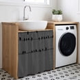 Birds on Wire Cabinet Curtains for Kitchen 35"W x 35"L, Modern ...