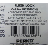 Perko 0921DP0CHR Flush Lock & Latch with 2 Keys - Walmart.com