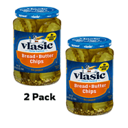 Bell-View Hot & Sweet Cucumber Chip Pickle Slices, 32 fl. oz. Glass Jar ...