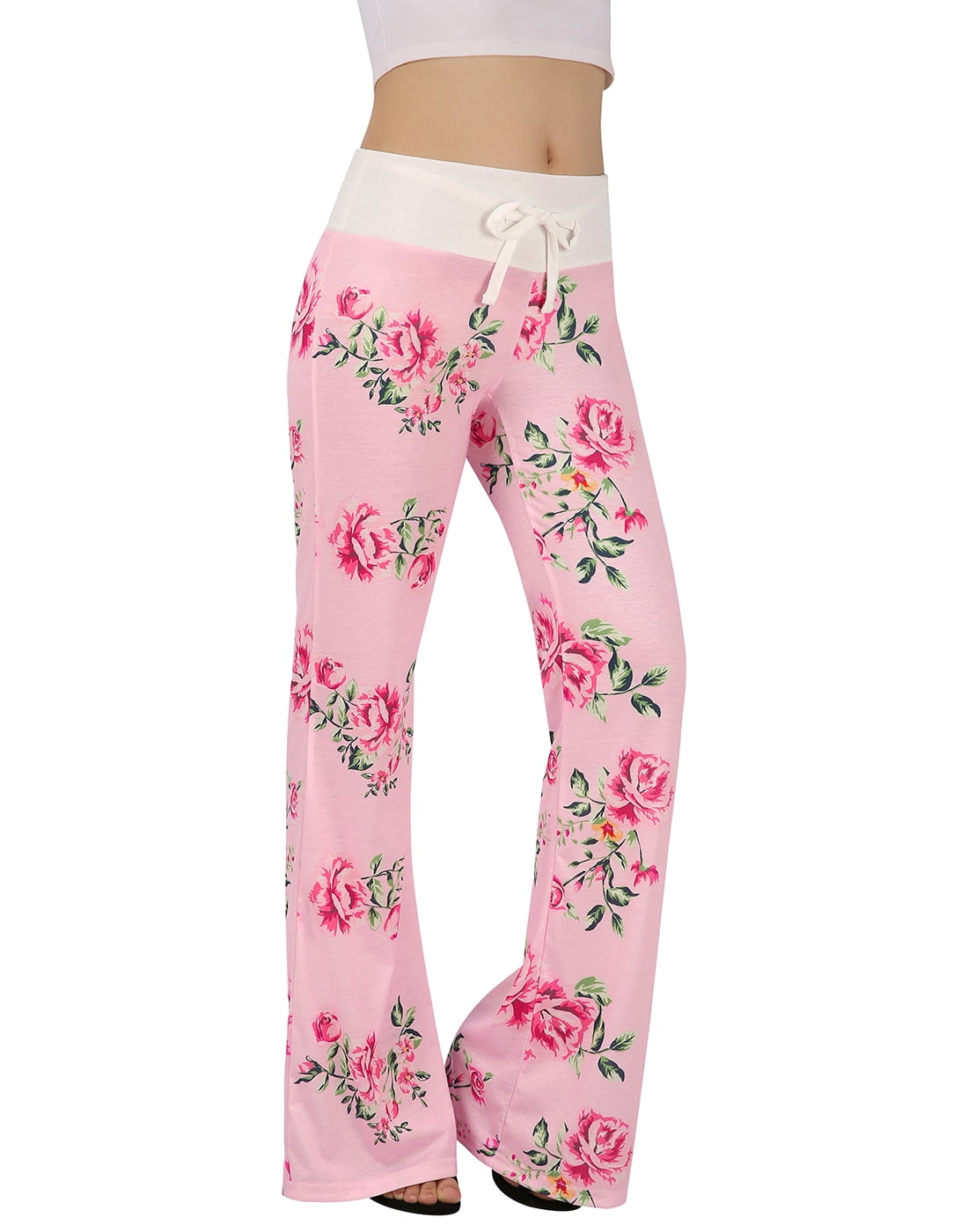 HDE Women s And Women s Plus Cotton Pajama Pants Wide Leg Sleepwear