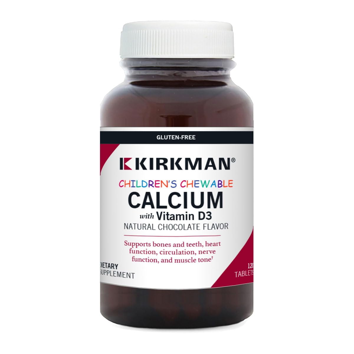 Complemente el calcio masticable Kirkman Children's con vitamina D3 ...