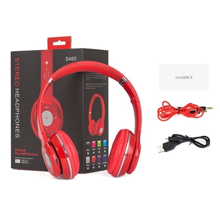 Bean S460 Over-Ear Gaming Headphone Earphone Wireless Headset Support ...