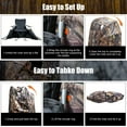 WTVIDAS Hunting Blind, Lightweight Ultra-Compact Portable Ground Blind ...