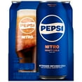 (2 pack) Pepsi Nitro, Draft Cola, Soda Pop, 13.65oz Can (Single Can ...