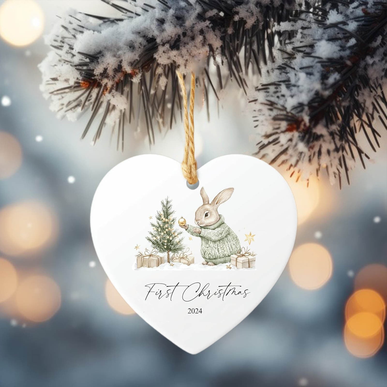 Click here for Home99 My First Christmas Acrylic Ornament Christm... prices