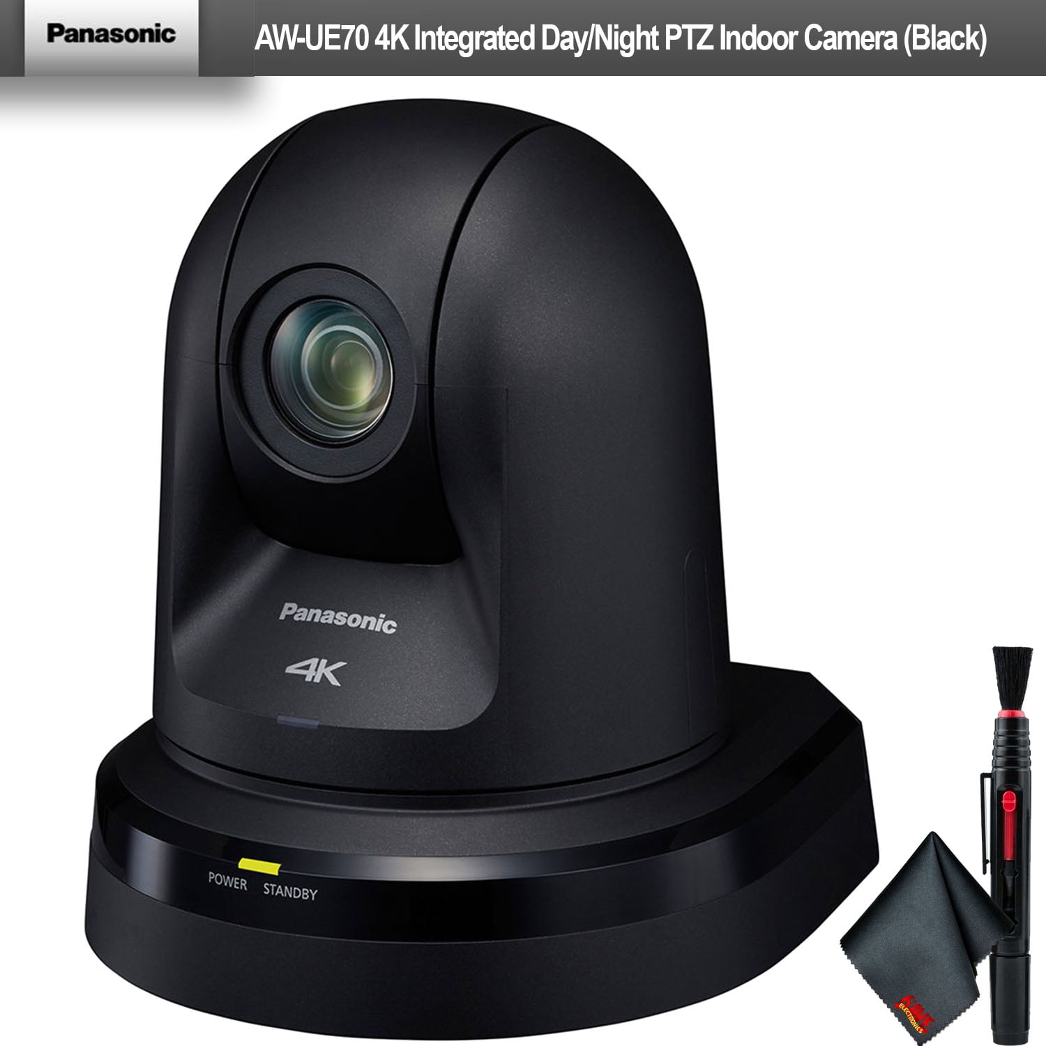 Panasonic AW-UE70 4K Integrated Day/Night PTZ Indoor Camera (Black ...