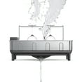 simplehuman Kitchen Dish Drying Rack, Large Stainless Steel Frame, Grey ...