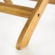 GDF Studio Rabion Outdoor Acacia Wood Folding Bistro Table, Teak ...