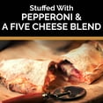 Stefano's Pepperoni Five Cheese Pizza Calzone, Fresh Mozzarella Food ...