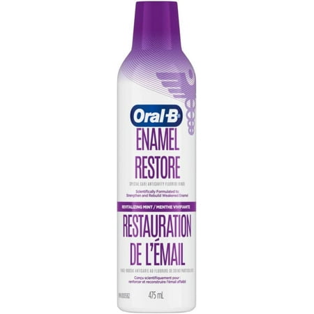 Oral-B Enamel Restore Special Care Oral Mouthwash, Strengthens and ...