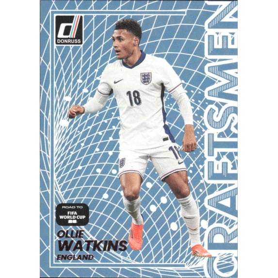 2025-26 DONRUSS ROAD TO WORLD CUP CRAFTSMEN #6 OLLIE WATKINS ENGLAND ...