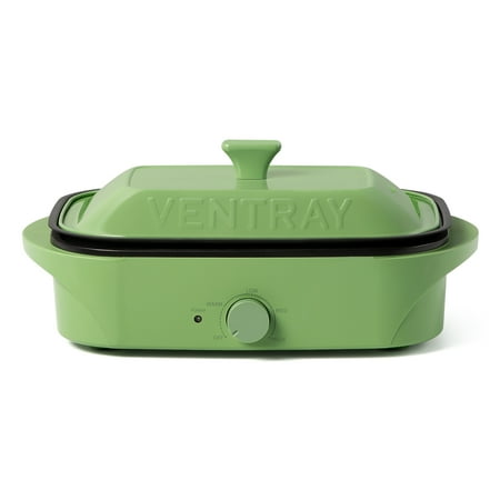 Ventray Essential Every Grill, 12-In-1 Compact Tabletop BBQ Grill ...