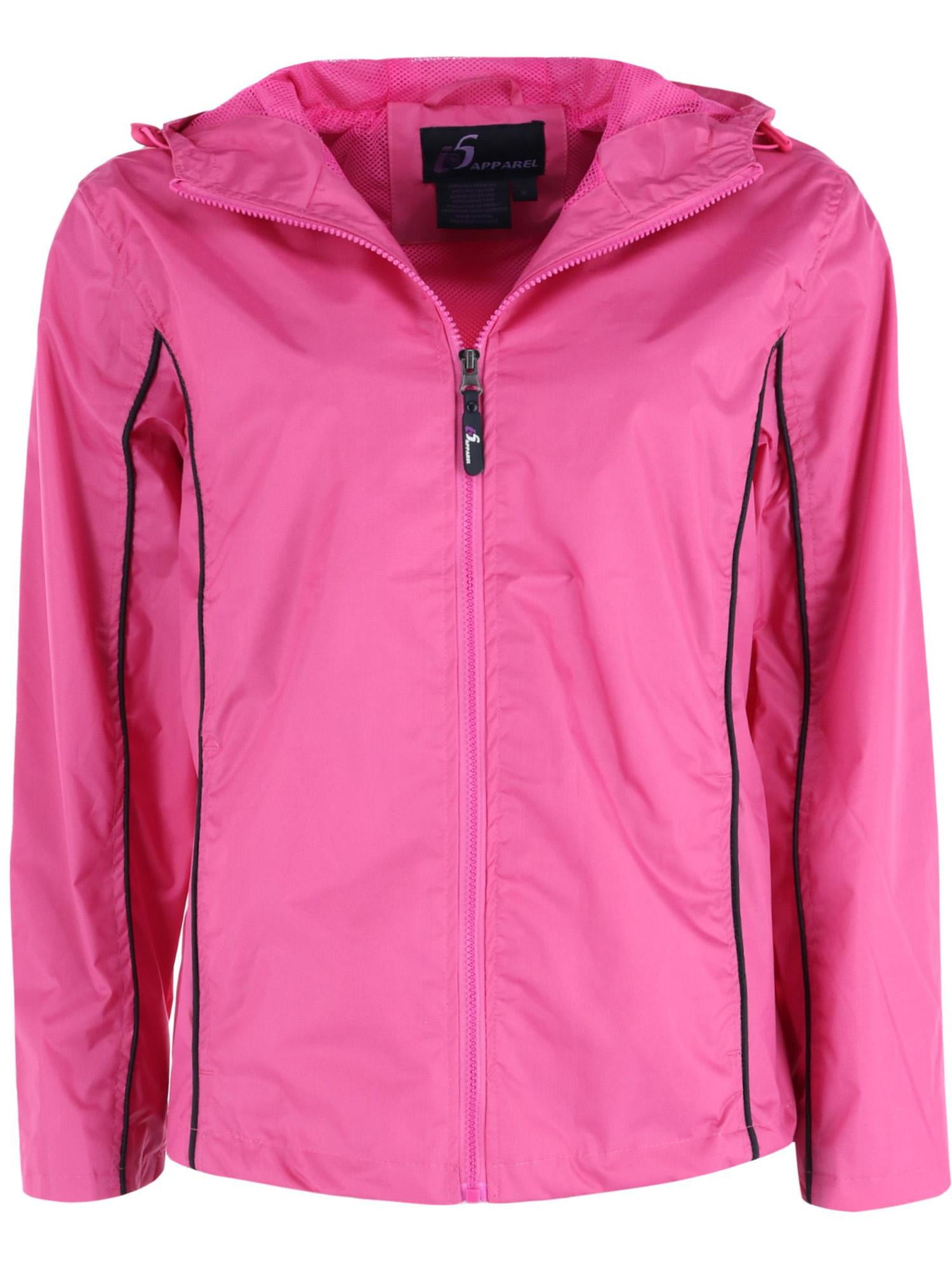 I5 Apparel Lightweight Zip-Up Windbreaker Rain Jacket (Women) - Walmart.com