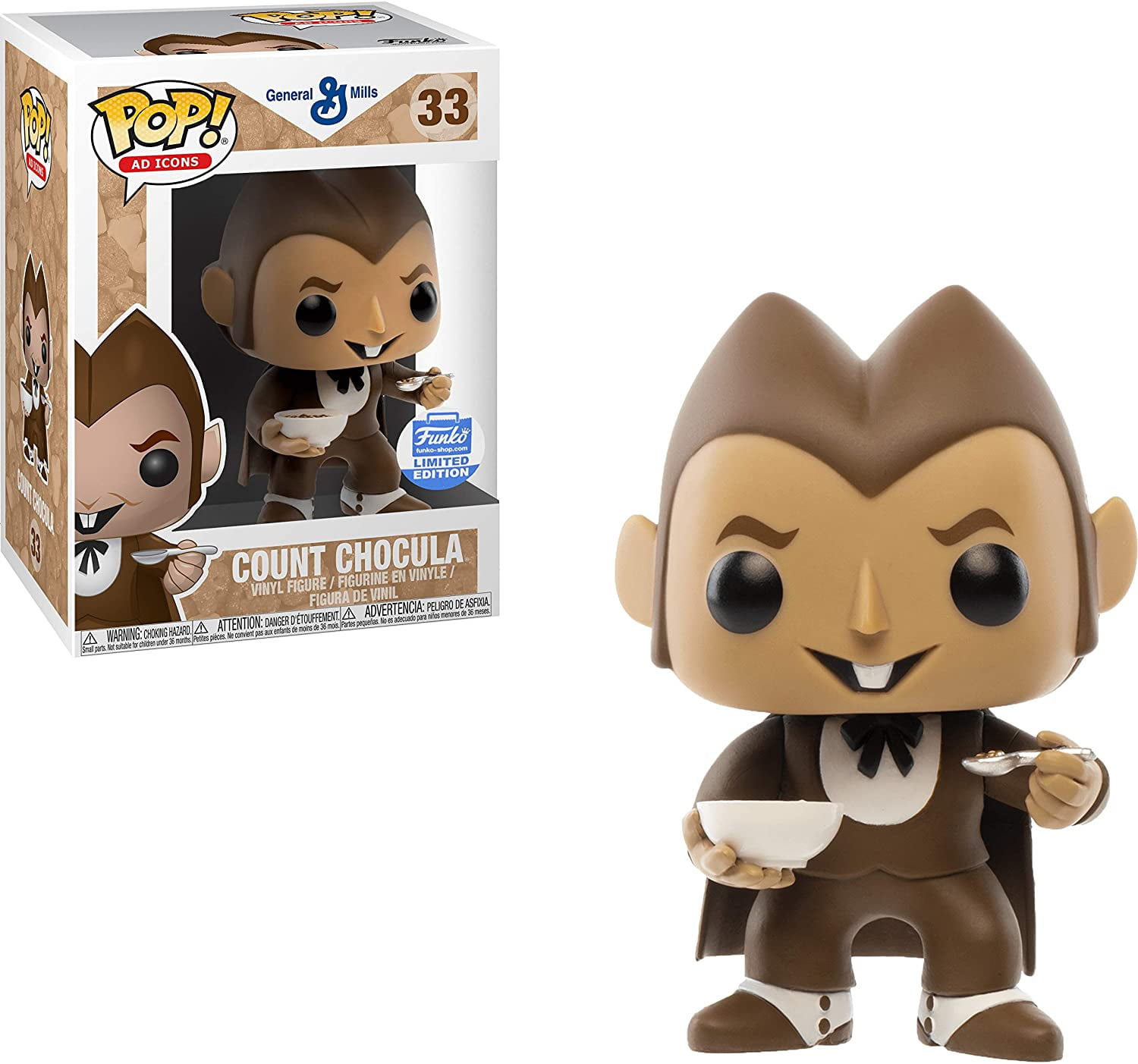 FUNKO POP! AD ICONS GENERAL MILLS 33 COUNT CHOCULA FUNKO SHOP EXCLUSIVE ...