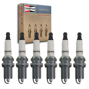 8 pc Champion Copper Plus Spark Plugs compatible with Ford F-350 5.0L 5 ...