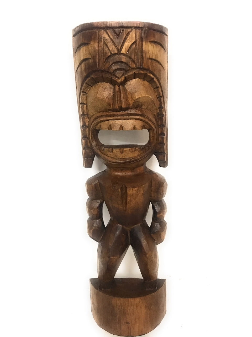 Big Kahuna Tiki 20" - Golden Oak Finish - Tiki Trophies | #bag15027e50 ...