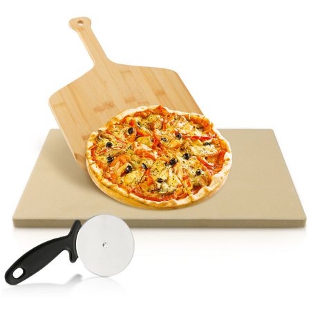 Cordierite pizza stone rectangle bread stone wooden pizza shovel HxWxD ...