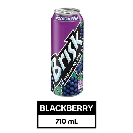 Brisk Blackberry Iced Tea, 710 mL Can, 710 mL - Walmart.ca