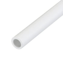 Uxcell 10mm ID 12mm OD 500mm White PVC Pipe Round Rigid Plastic Tube for Water Pipe - Walmart.com
