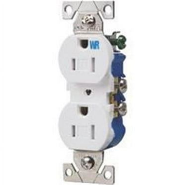 Eaton Wiring Devices TR270W-BOX Duplex Receptacle 15 A 2-Pole 5-15R ...