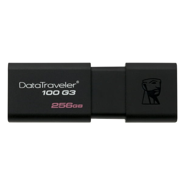 Kingston DataTraveler 100 G3 256GB, USB 3.0 / 2.0 backward compatible ...
