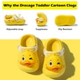 Drecage Toddler Boys Girls Cute Duck Clogs Kids Lightweight Garden ...