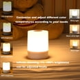 Rechargeable Touch Control Bedside Lamp, 3 Color Temperatures, Dimmable ...