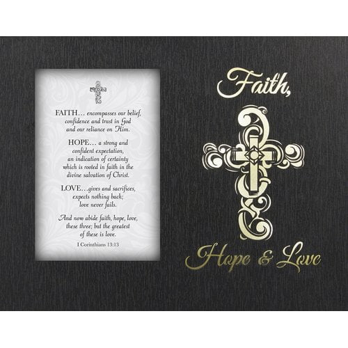 CB Gift Faith, Hope, Love Picture Frame - Walmart.com