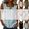 Byworldtasic Women's Square Neck Cotton Sleeveless Blouse Tie Knot ...