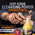 TRIAX Scrubinator - Heavy Duty Hand Scrub and Cleaner - Removes Tough ...