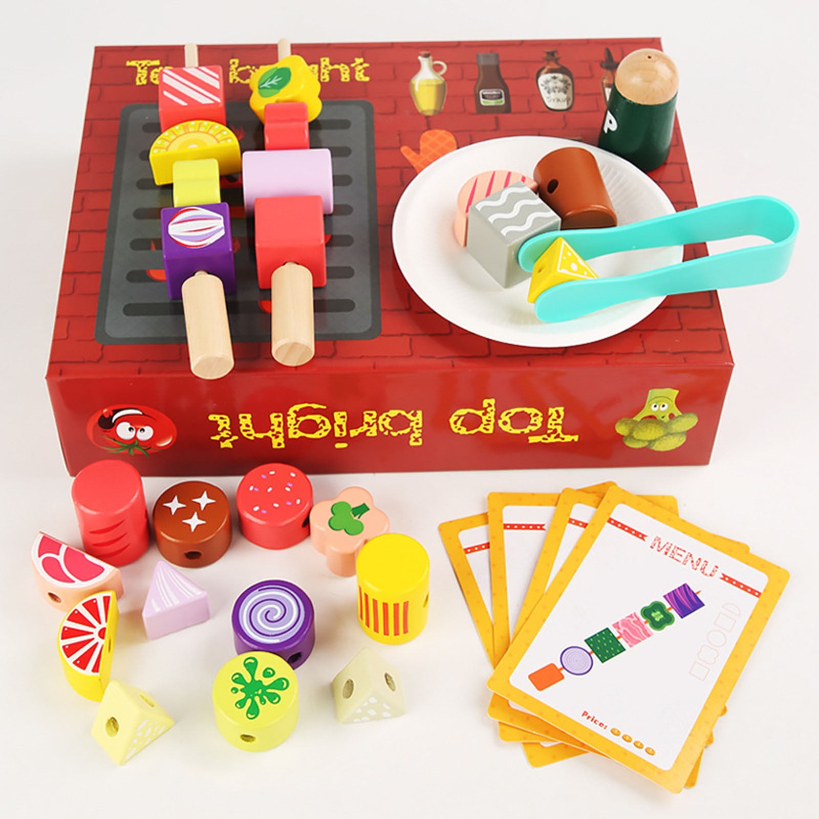 Click here for Cameland Bbq Box Play-Set Wooden Play Food Imagina... prices