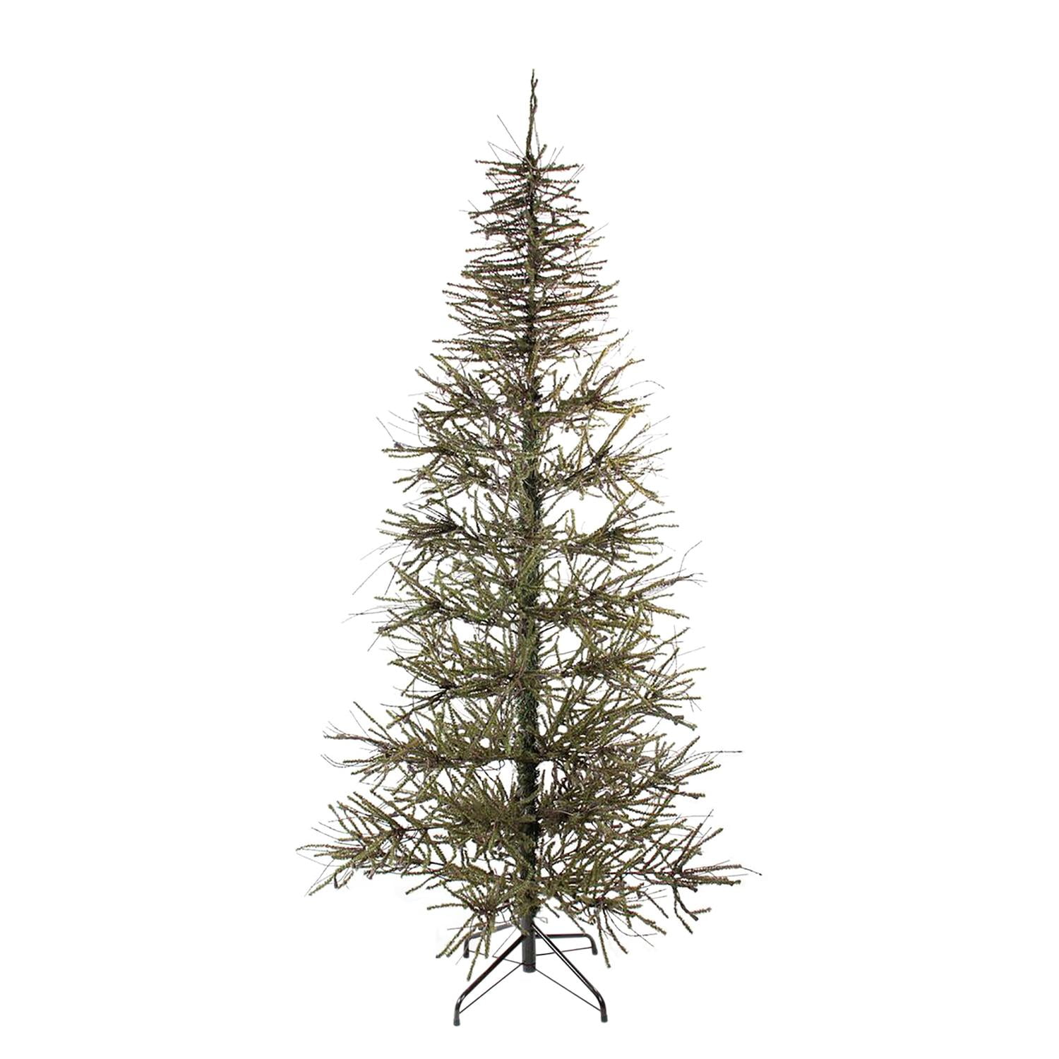 7' Slim Warsaw Twig Artificial Christmas Tree - Unlit - Walmart.com