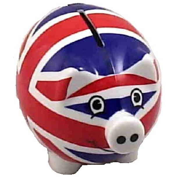 Piggy Bank/Money Pig ~ Savings ~ UNION JACK - Walmart.com - Walmart.com