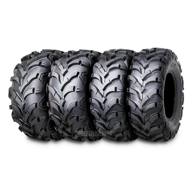 Set of 4 Wanda P341 ATV/UTV Tires 25x8-12 Front & 25x10-12 Rear - 10157/10159 - Walmart.com