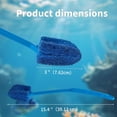 Aquarium Algae Scraper Double Sided Sponge Brush Cleaner Long Handle ...