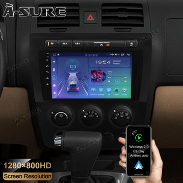 Apple Carplay Android 13 Car Stereo Radio for Mitsubishi Mirage 2012-2023 GPS Navi 2+32GB WIFI ...