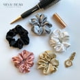 Silvr Bear Luxury Satin Scrunchies for Women & Girls - 5 Pack ...
