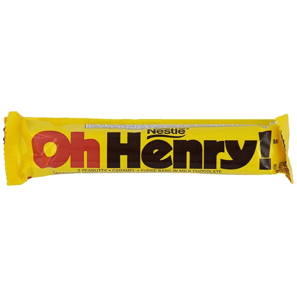 Nestle Oh Henry! Chocolate Candy Bars 1.8 oz Bags - Pack of 36 ...