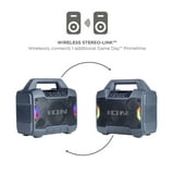 ION Audio Game Day Primetime Portable Rechargeable Speaker with Lights ...