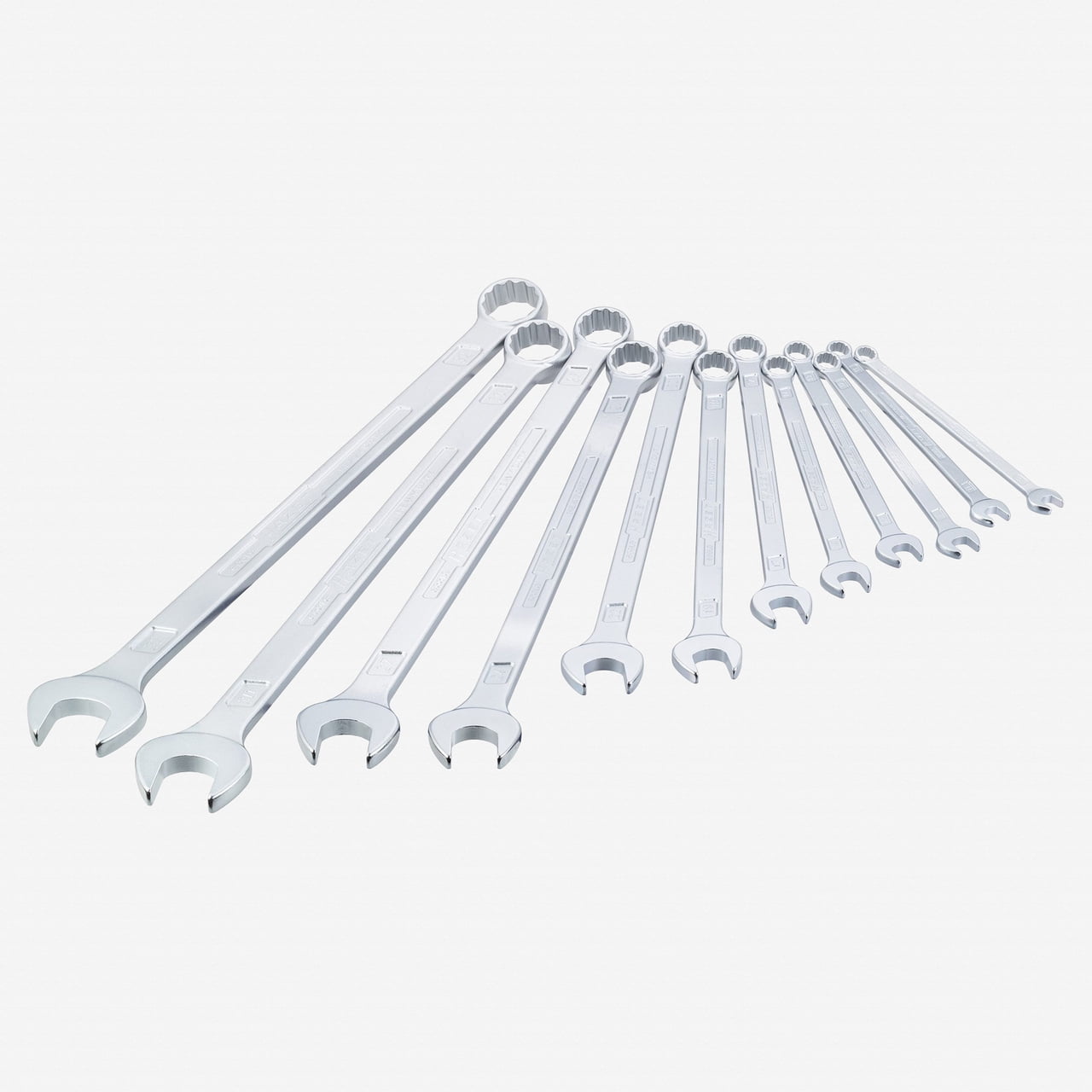 Hazet 600LG/12 Metric Extra Long Combination Wrench Set, 12 Pieces ...