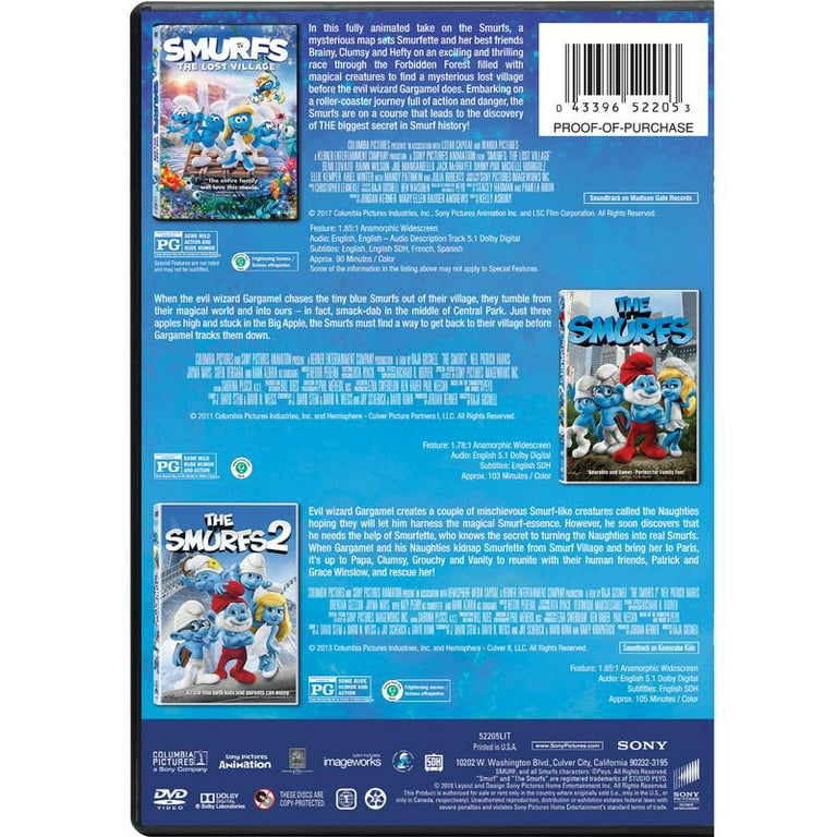 Smurfs 2 Dvd Walmart